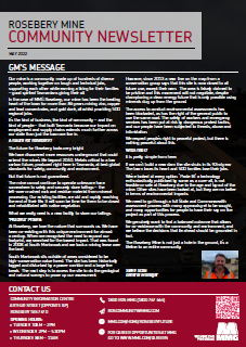 The future of Rosebery - MMG