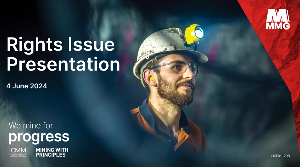 Rights Issue Presentation - MMG